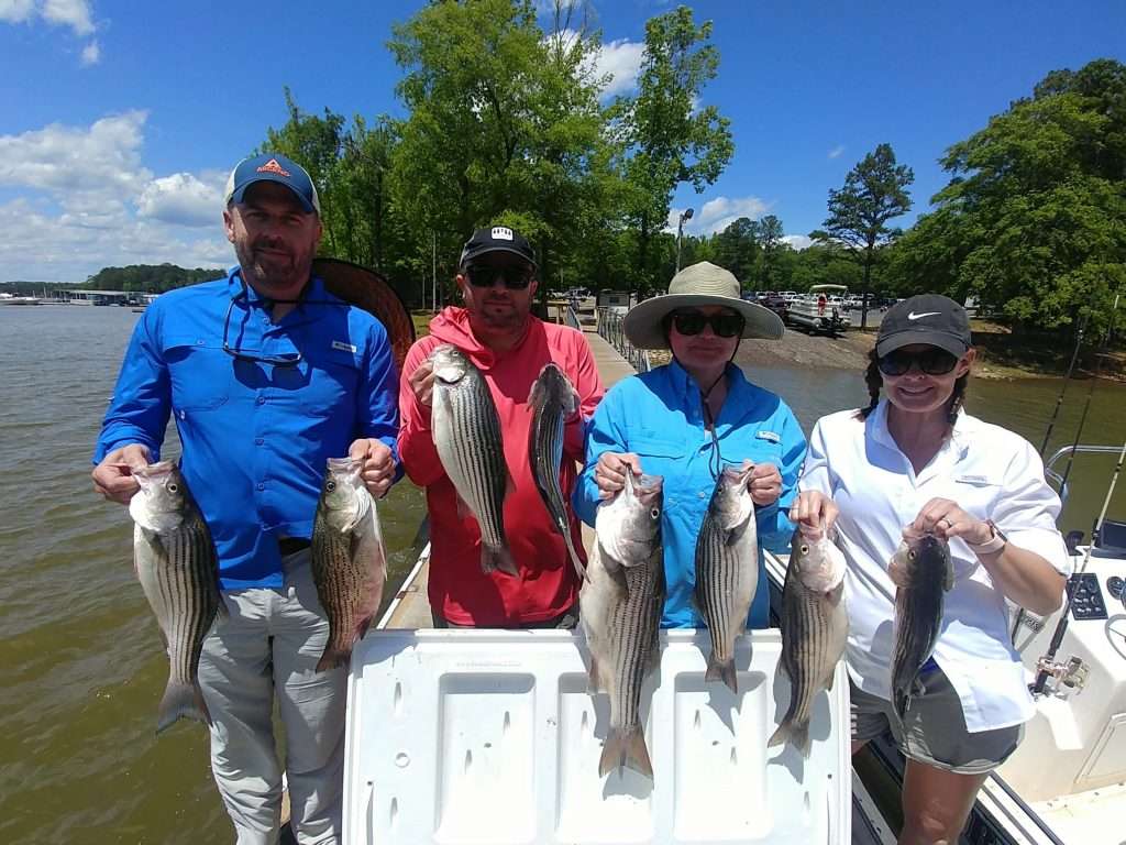 Photo Gallery - Extreme Stripers Guide Service