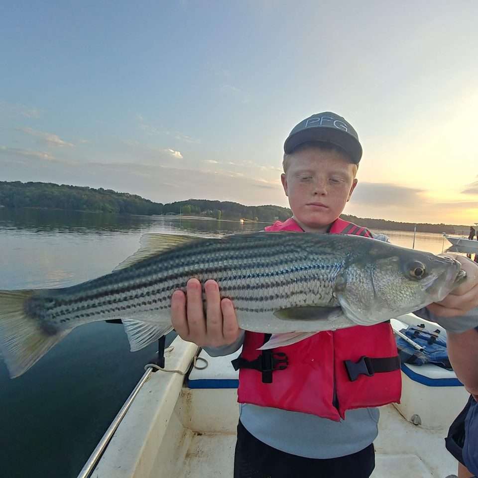Photo Gallery - Extreme Stripers Guide Service