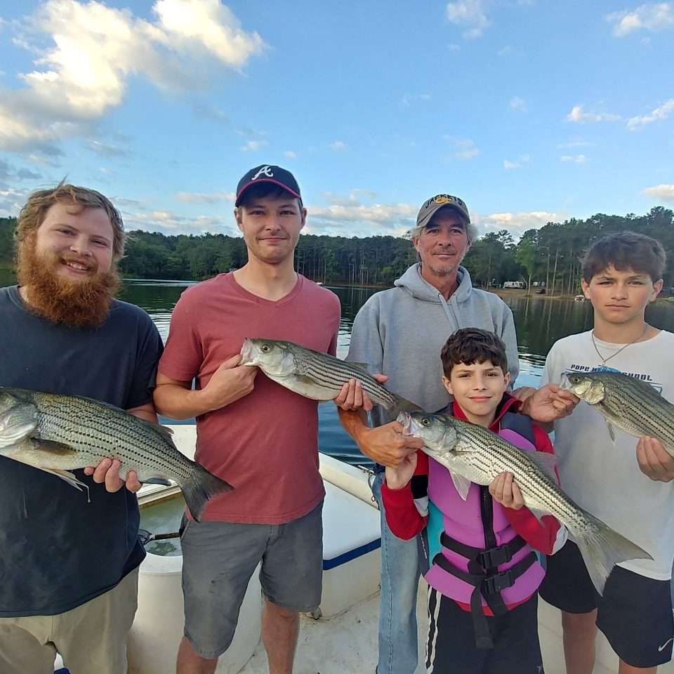 Photo Gallery - Extreme Stripers Guide Service