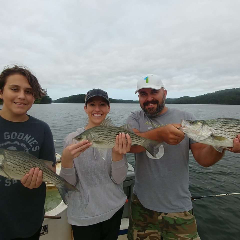 Photo Gallery - Extreme Stripers Guide Service